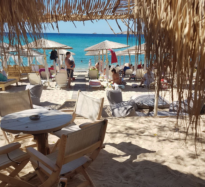 Psili Amos plaža na Tasosu - Grčka Info